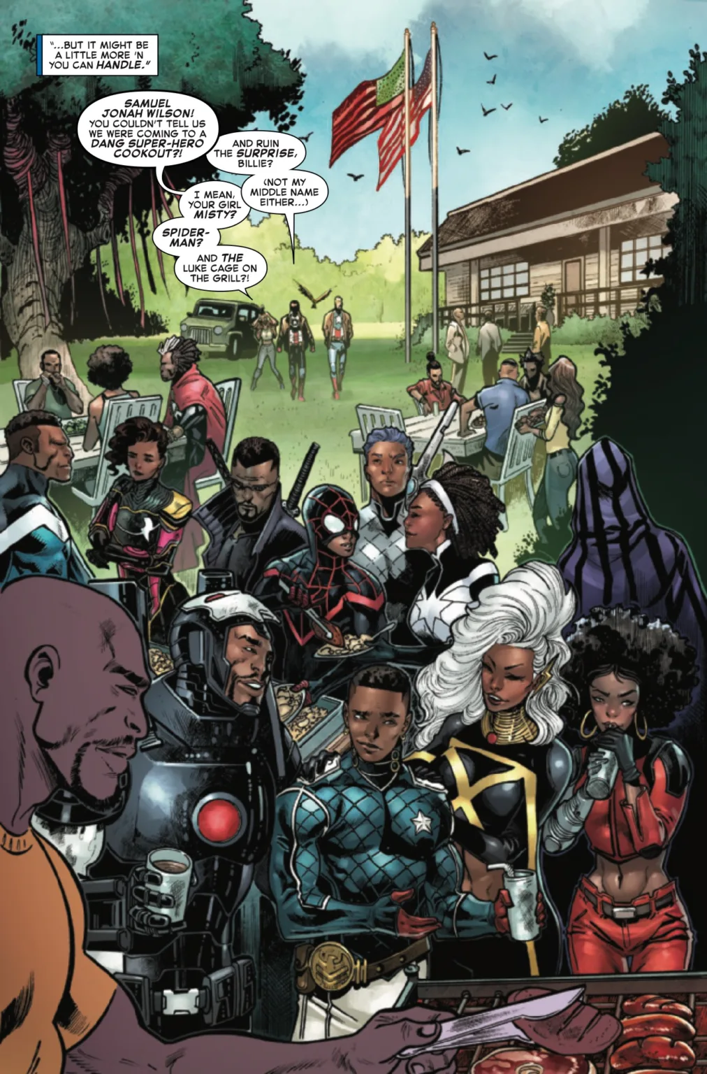 It's offical Steve Rogers is invited to the Cookout Comics | ResetEra