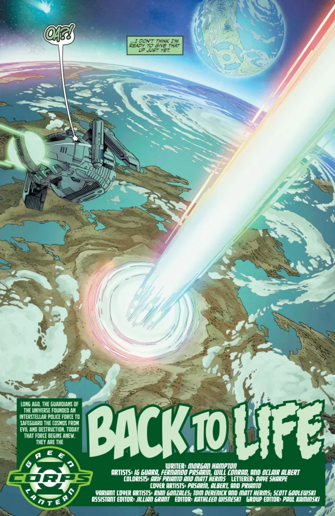 DC Comics Preview: Green Lantern Corps #10 | Comic Book Club