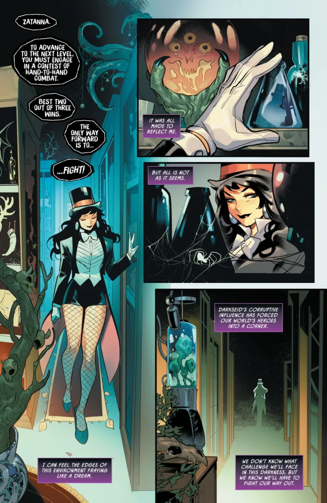 DC Comics Preview: DC K.O.: Zatanna vs. Harley Quinn #1 | Comic Book Club