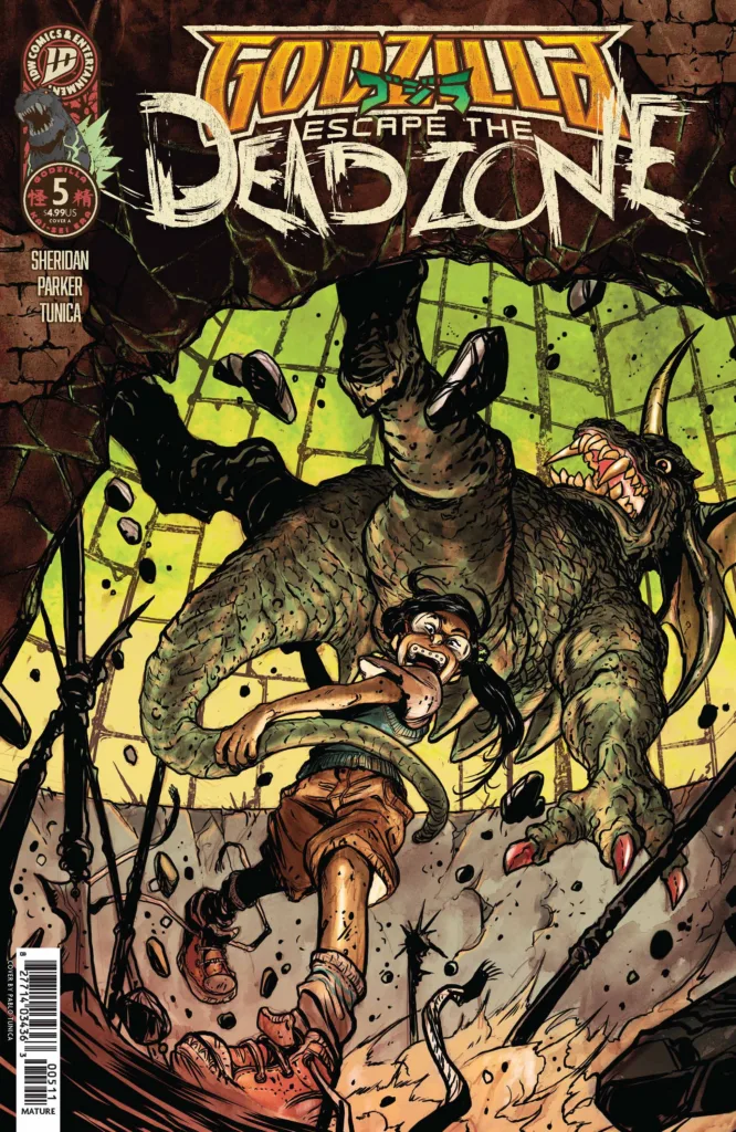 IDW Preview: Godzilla: Escape The Deadzone #5 | Comic Book Club