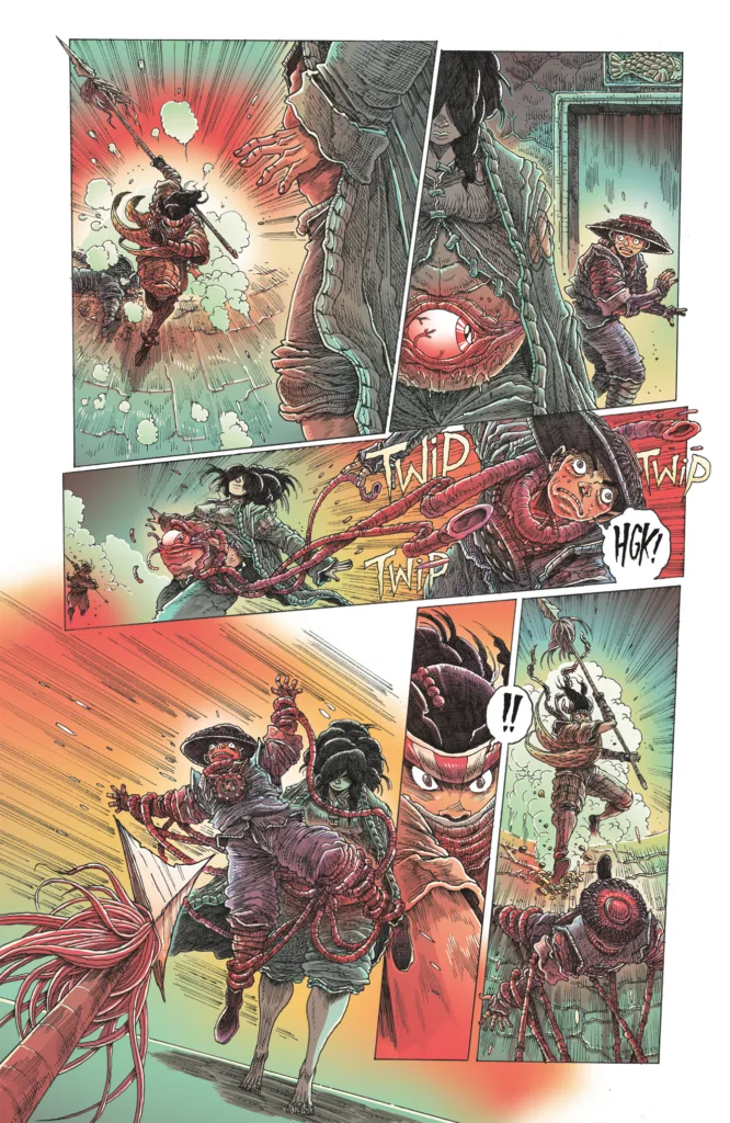 Dark Horse Preview: Orphan and the Five Beasts: Bath of Blood #4 ...