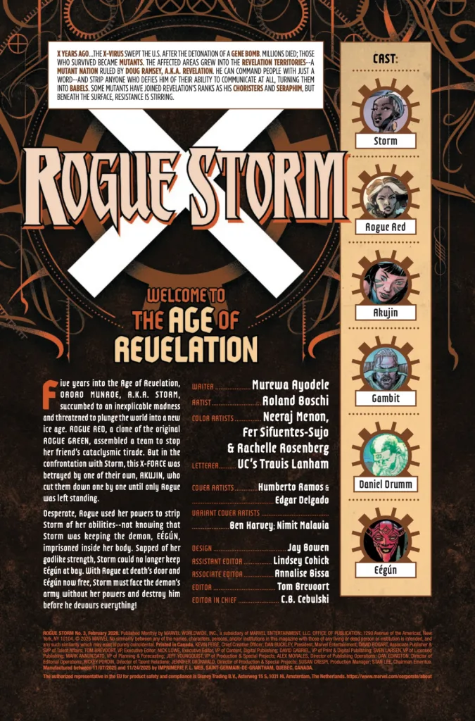 Marvel Preview: Rogue / Storm #3 | Comic Book Club