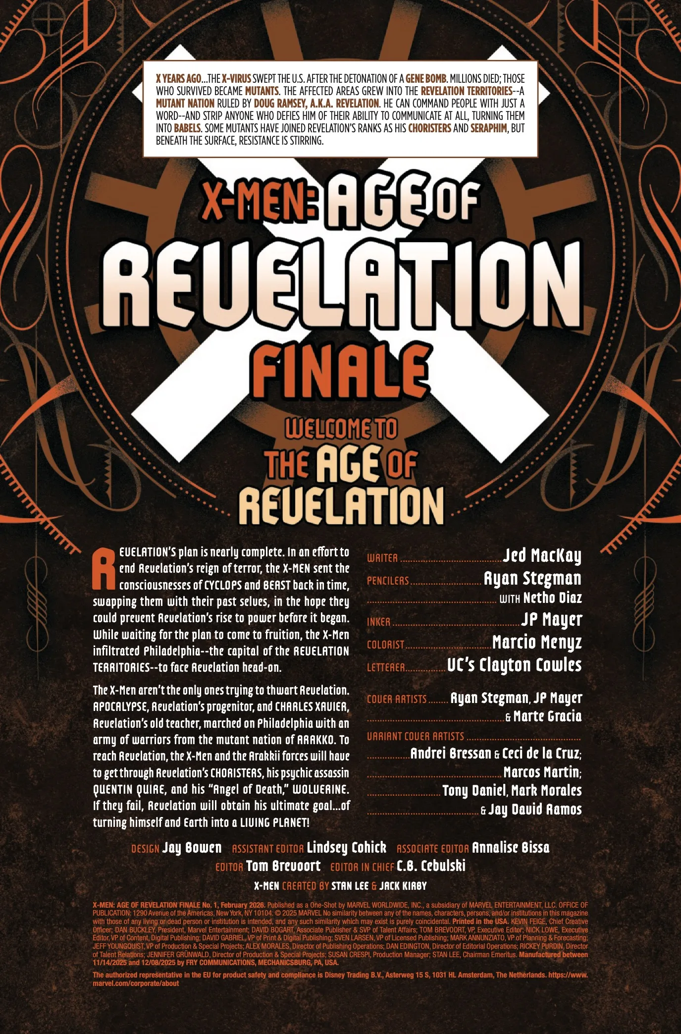 Marvel Preview: X-Men: Age Of Revelation Finale #1 | Comic Book Club