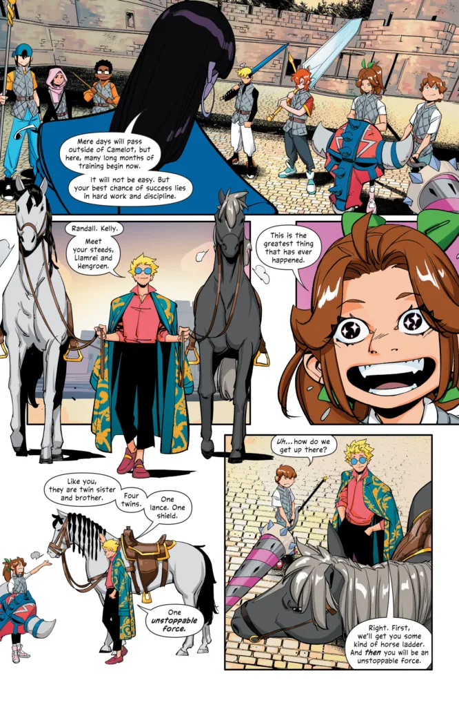 DC Comics Preview: C.O.R.T.: Children Of The Round Table #5 | Comic ...