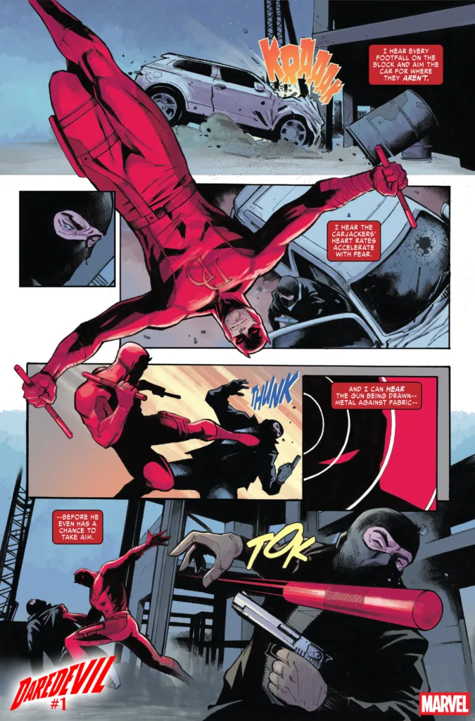 Marvel's 'Daredevil' #1 Reveals Preview Pages, Sketch Covers, More ...