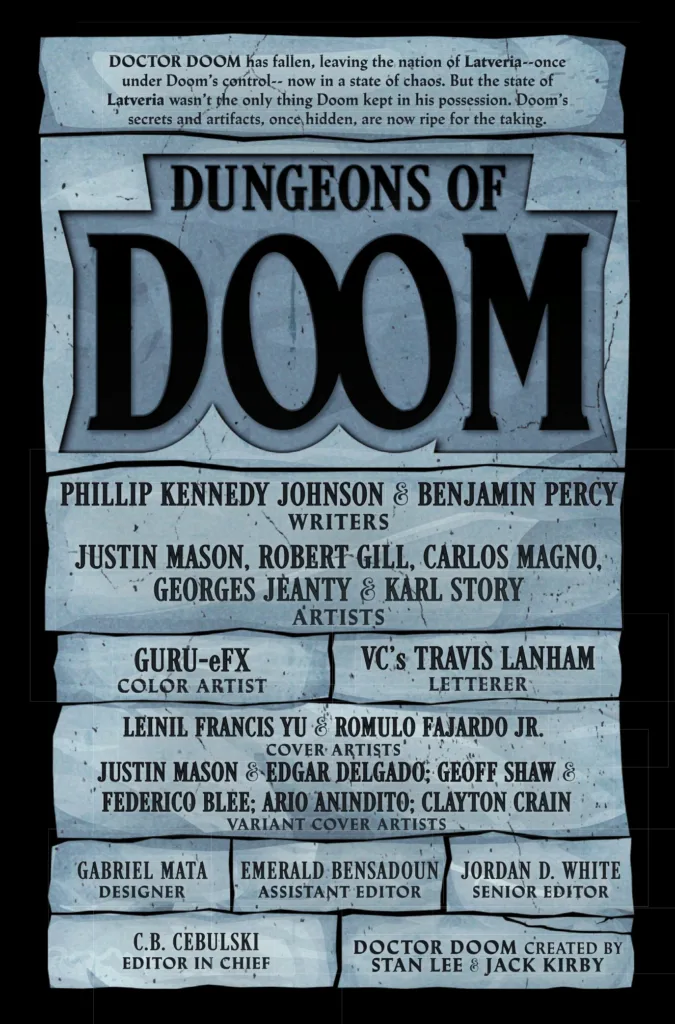 Marvel Preview: Dungeons of Doom #1 | Comic Book Club