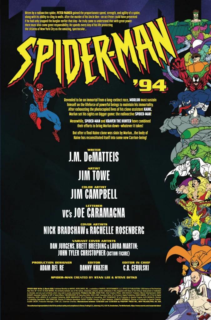 Marvel Preview: Spider-Man '94 #5 | Comic Book Club