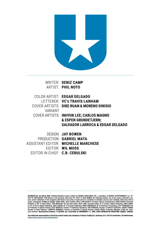 Marvel Preview: The Ultimates #20 | Comic Book Club